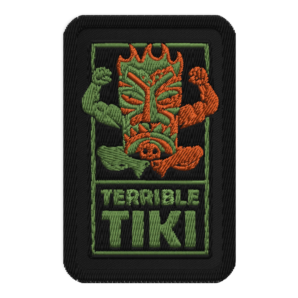 Terrible Tiki Embroidered patch