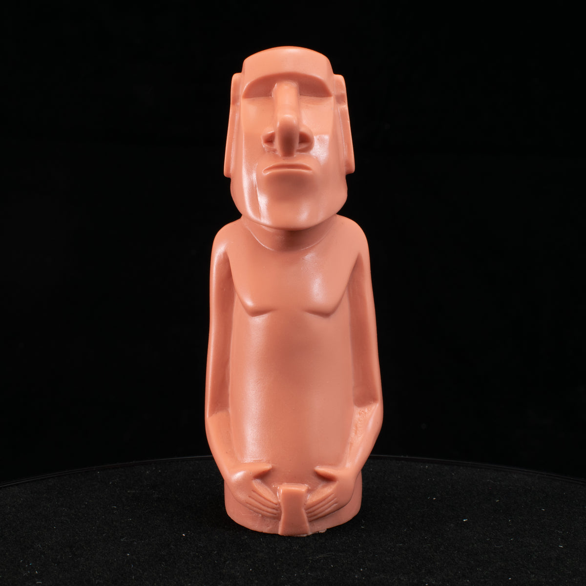 Mini Moai Figure, Pink Keshi – Terrible Tiki